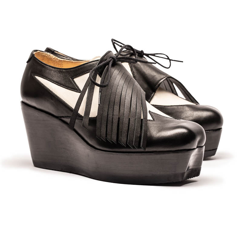PAM Spectator | Leather Wedges | Tracey Neuls London